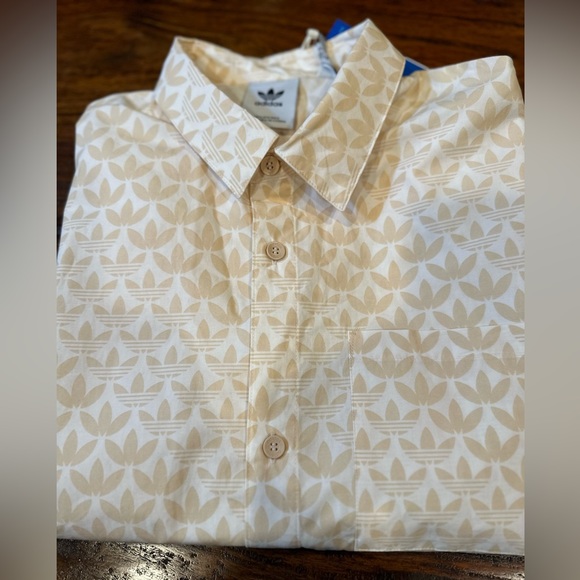 adidas Originals | Shirts | Nwt Adidas Originals Monogram All Over ...